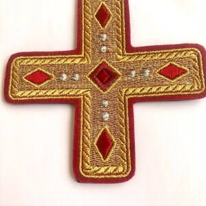 Straight Cross Patch 5, 8, 11, 13, 15, 18, 20 Cm or Custom Size ...