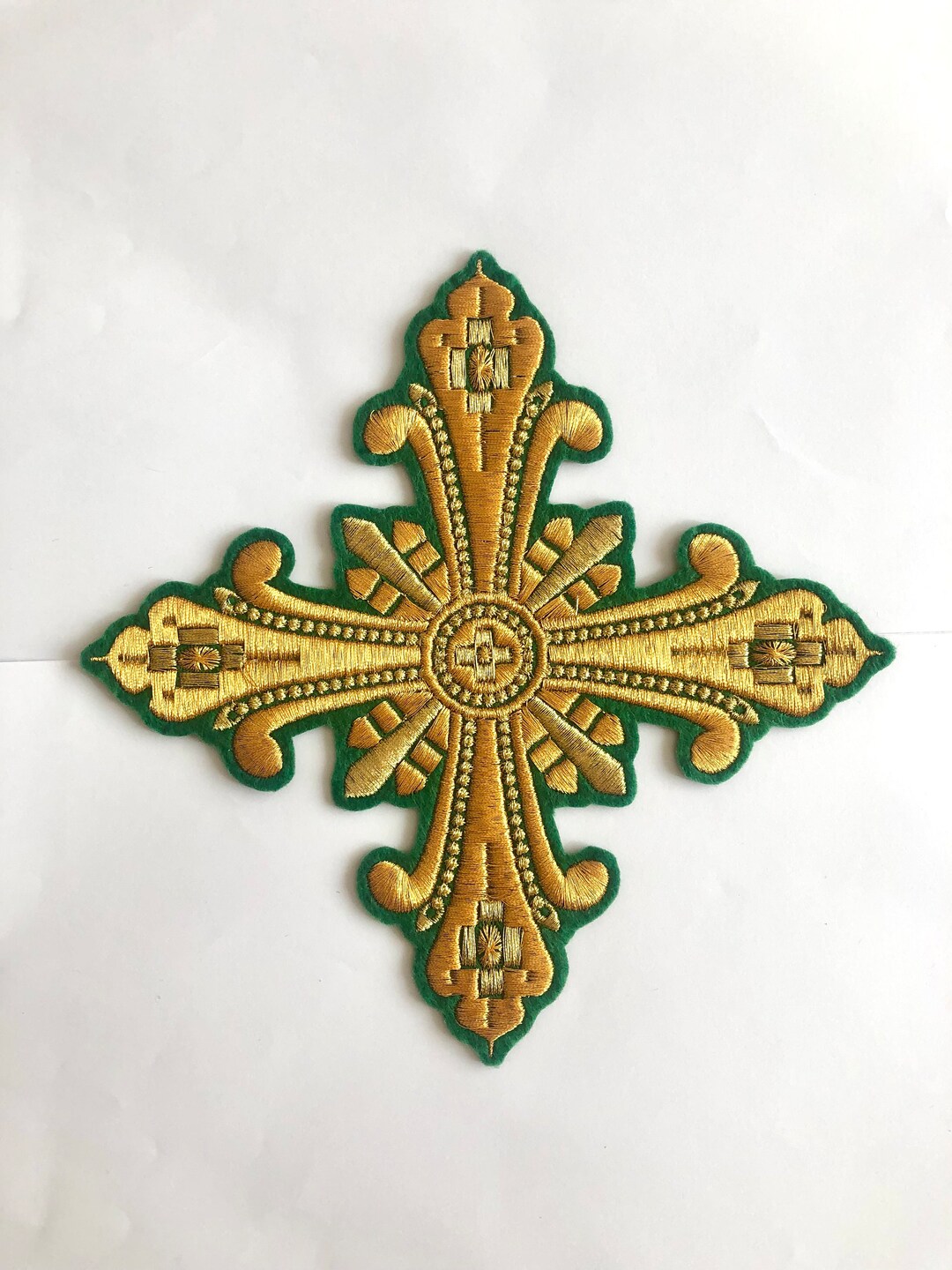 Appliqué Cross Patch 5.5, 7, 9, 12, 16 Cm, Any Sizes, Vestments ...