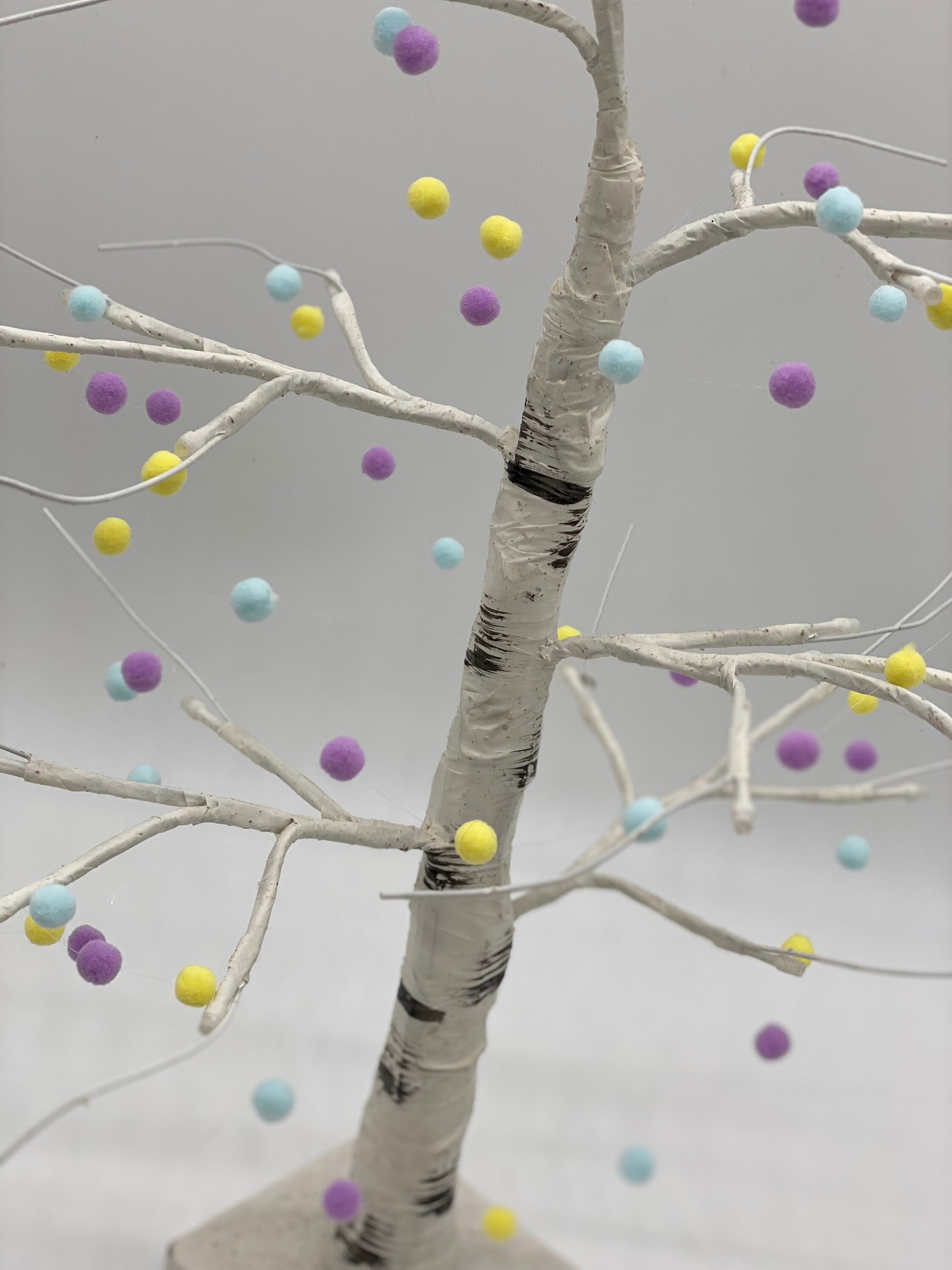 Pom Pom Thread Decoration for Our Every Day Tree - Etsy UK