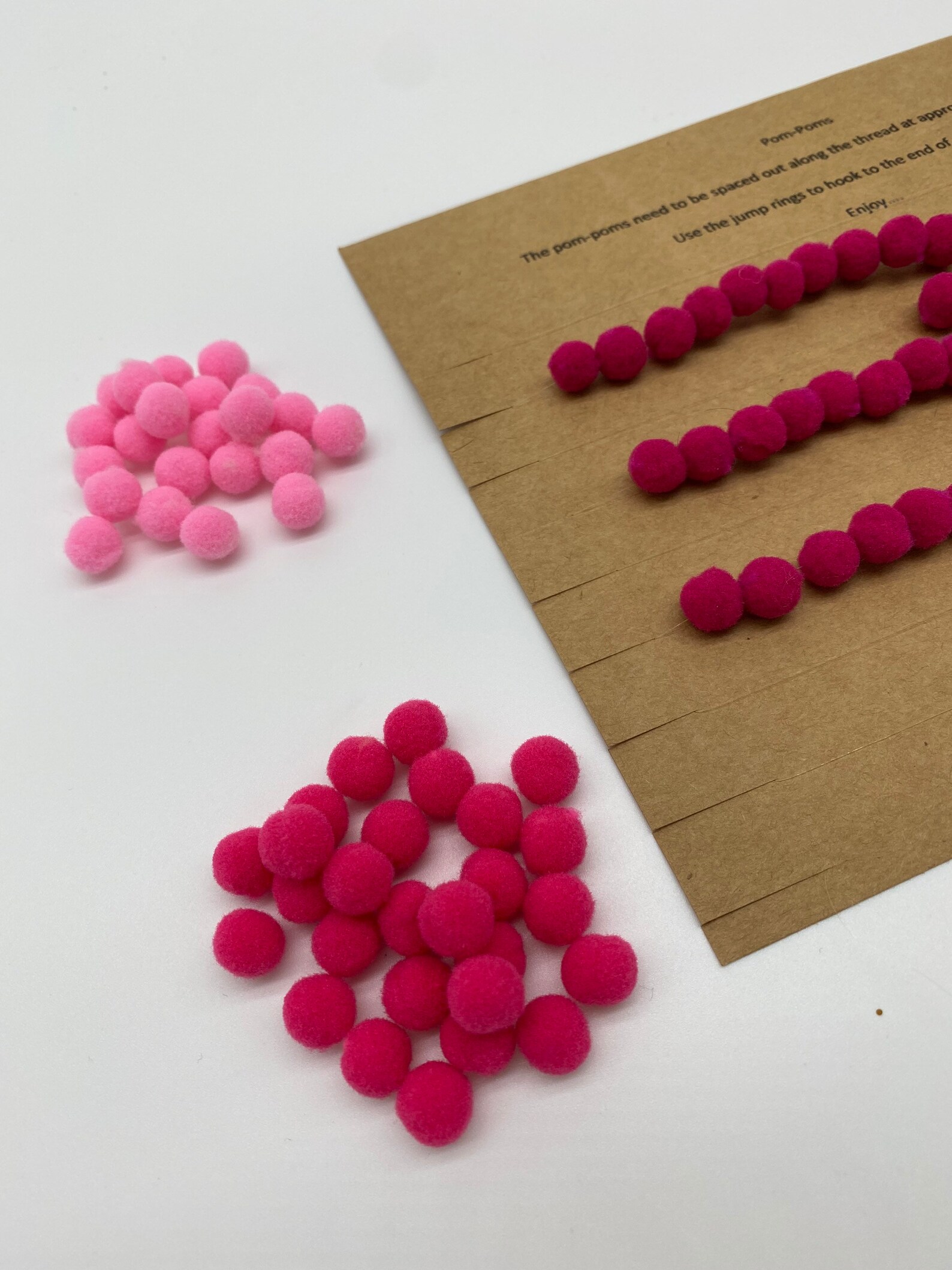 Pom Pom Thread Decoration for Our Every Day Tree - Etsy UK