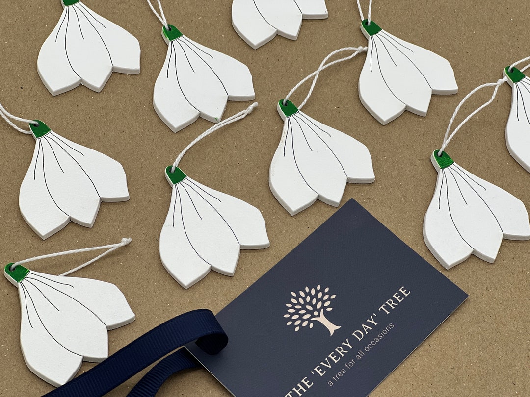 NEW - Snowdrops - a Tree for January - Etsy UK