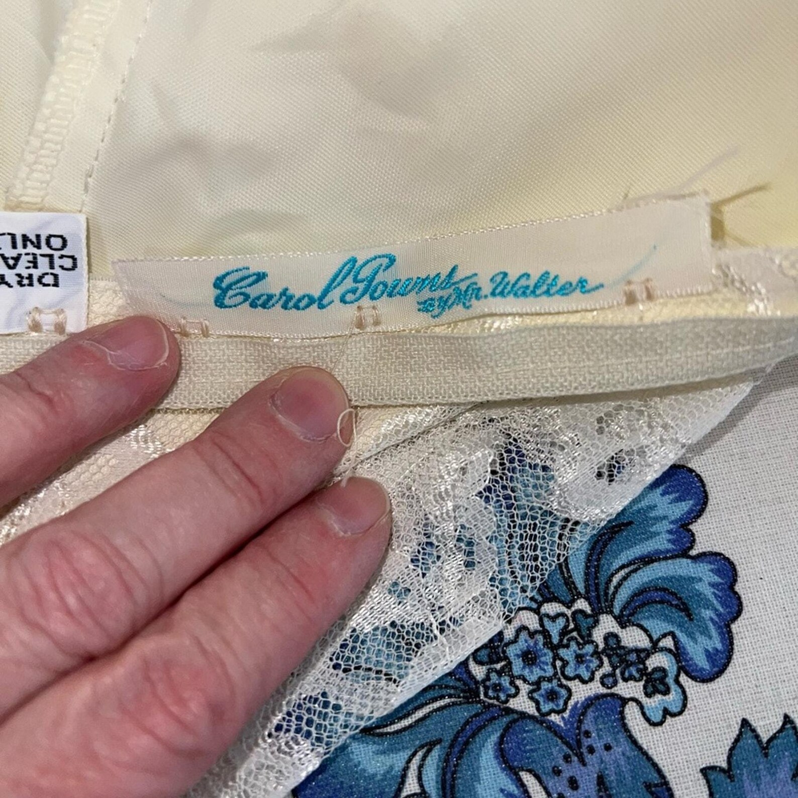Beautiful Vintage 1970s Carol Towns Prairie Style Wedding Gown - Etsy