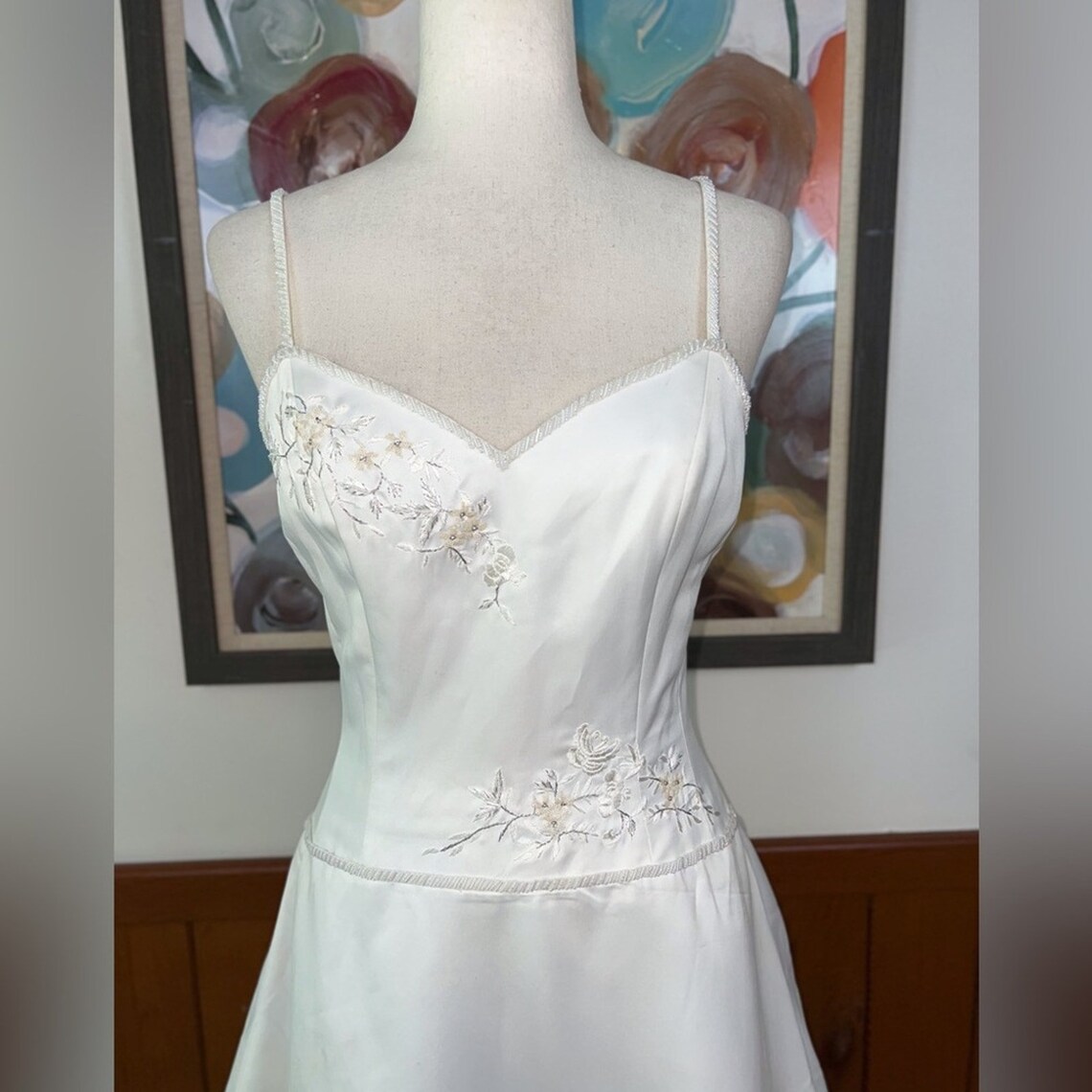Gorgeous Janell Berte Satin Wedding Gown - Etsy