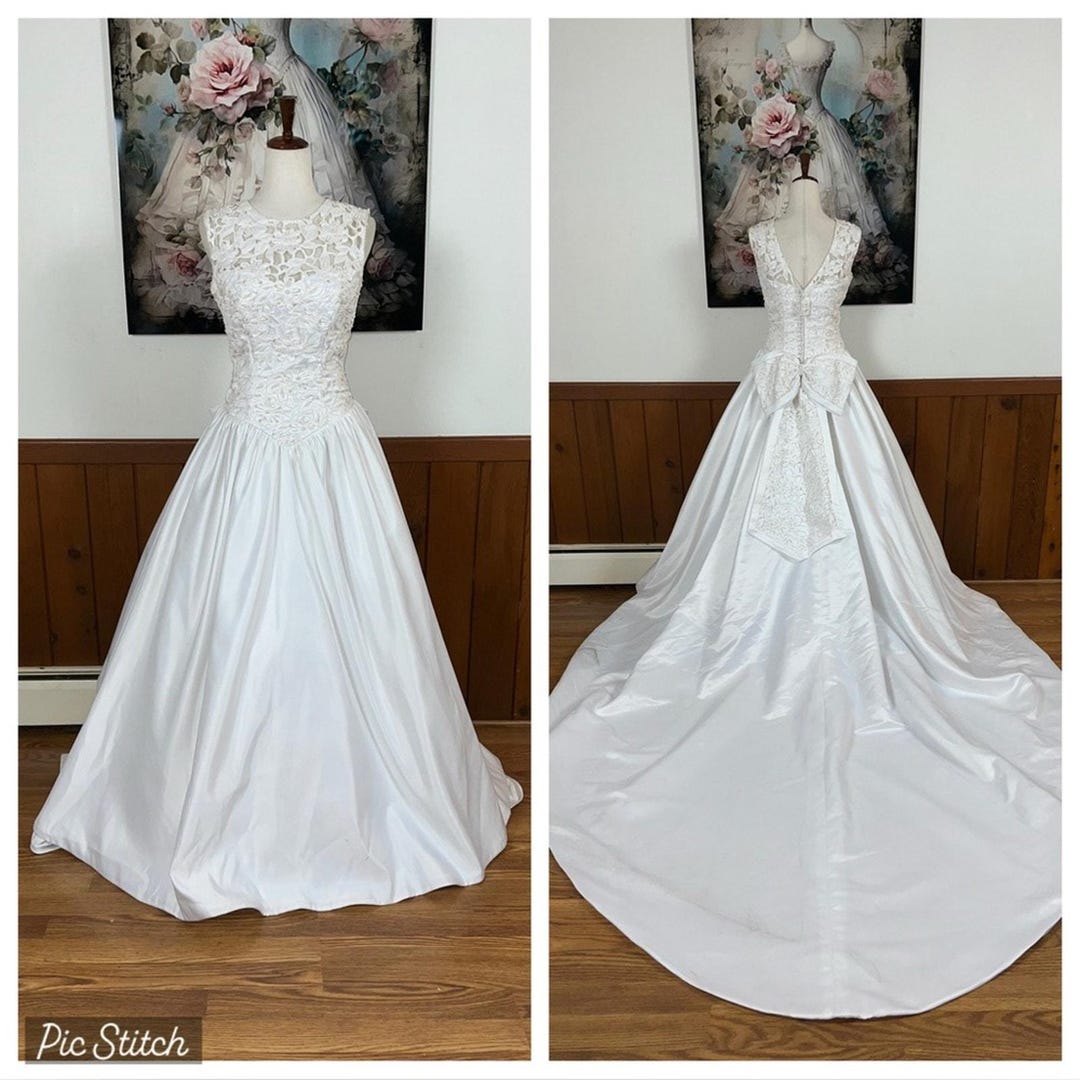 Beautiful New Vintage Y2K Alfred Angelo Wedding Gown! - Etsy