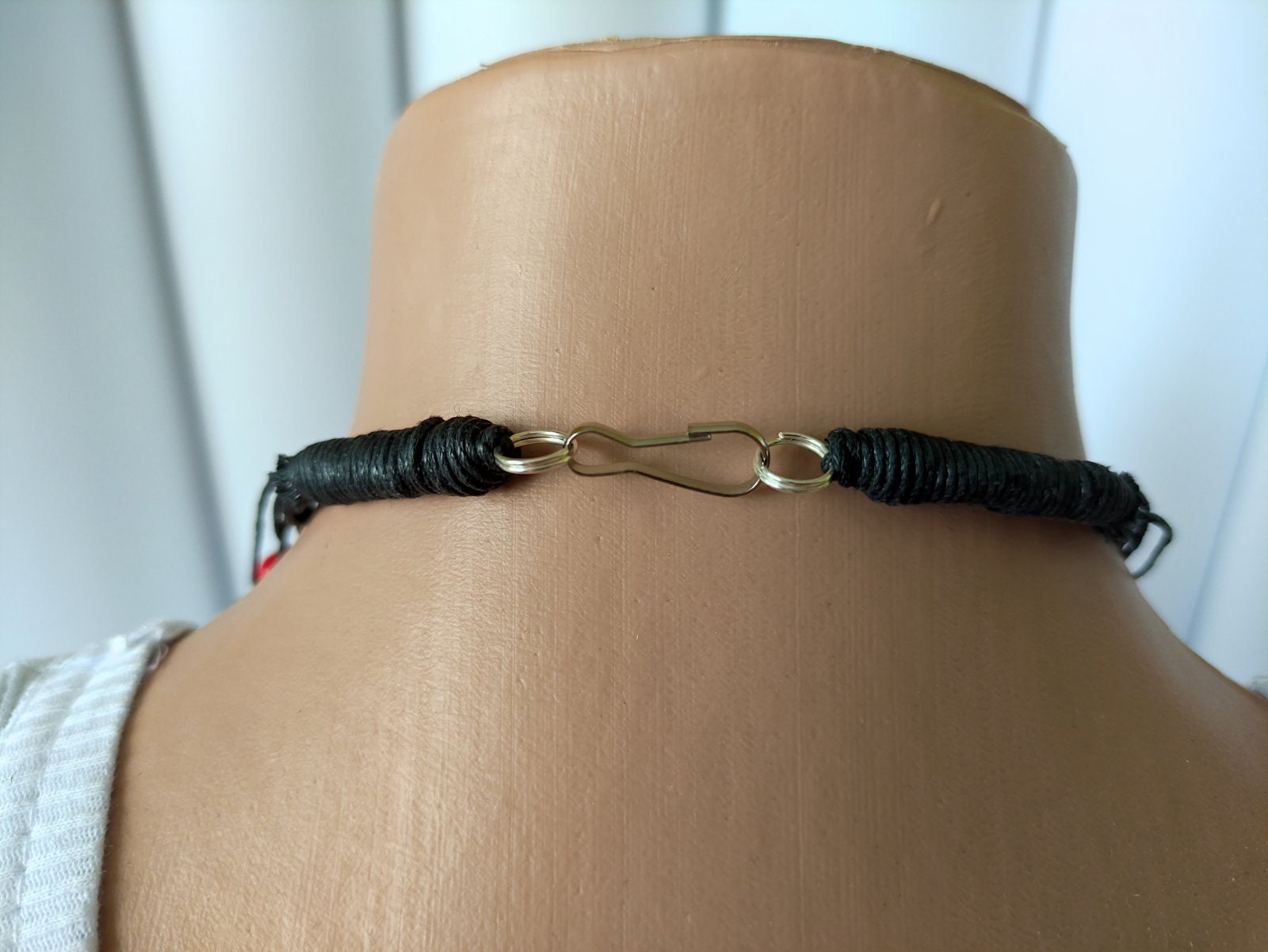 Red Layered Bead Necklace,layering Wooden Necklace,chunky Wooden Bead ...