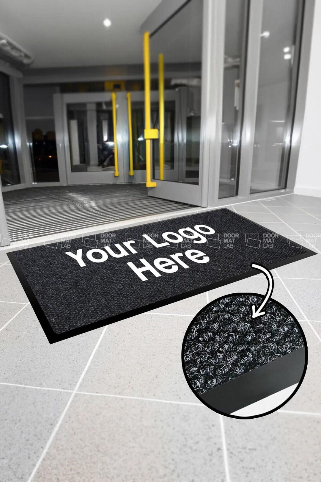 Personalized and Custom Mat, Logo Doormat, Personalize Logo Rug ...