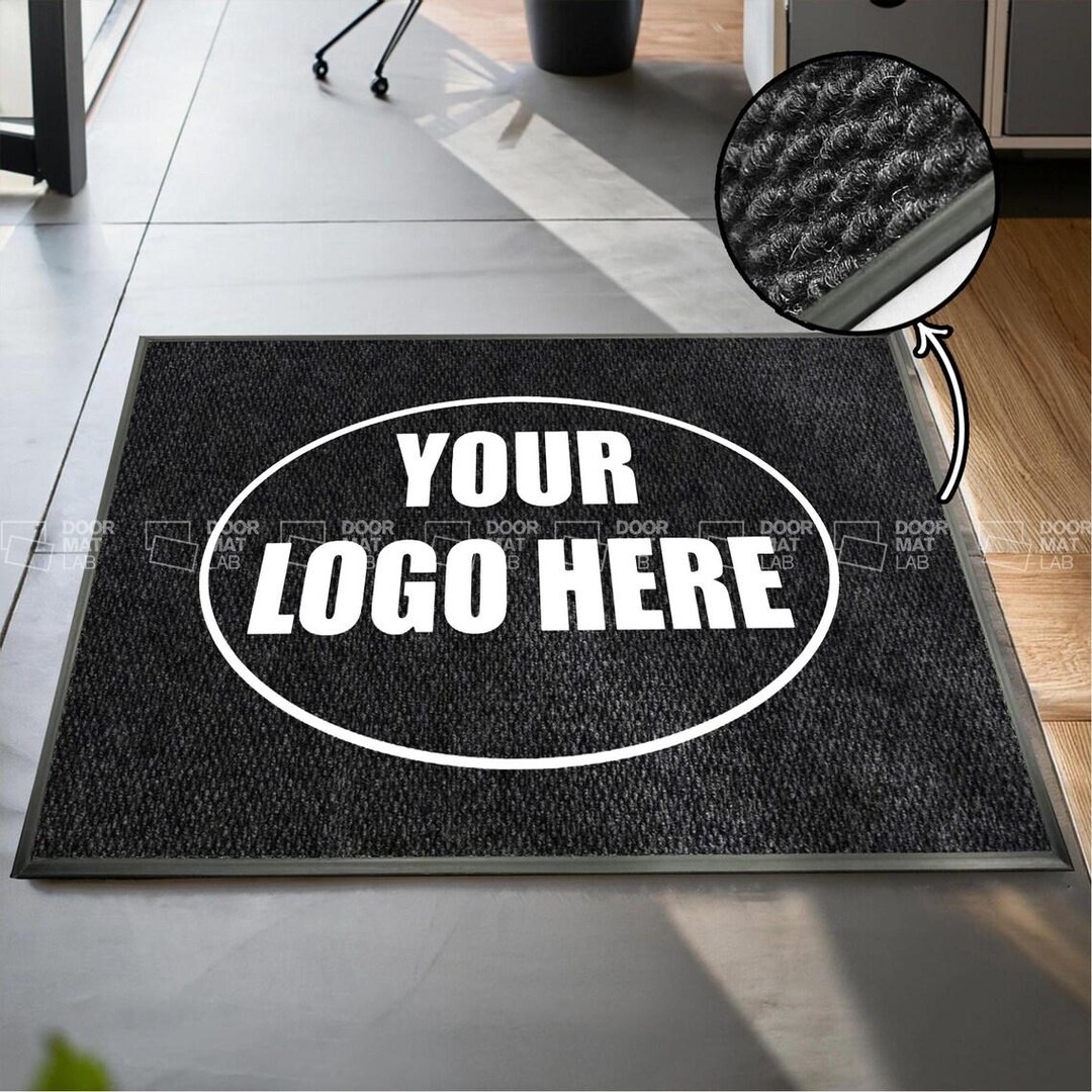Personalized Doormat, Custom Door Mat, Logo Doormat, Custom Welcome Mat ...