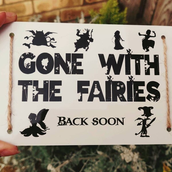 Fairy Garden Sign - Etsy