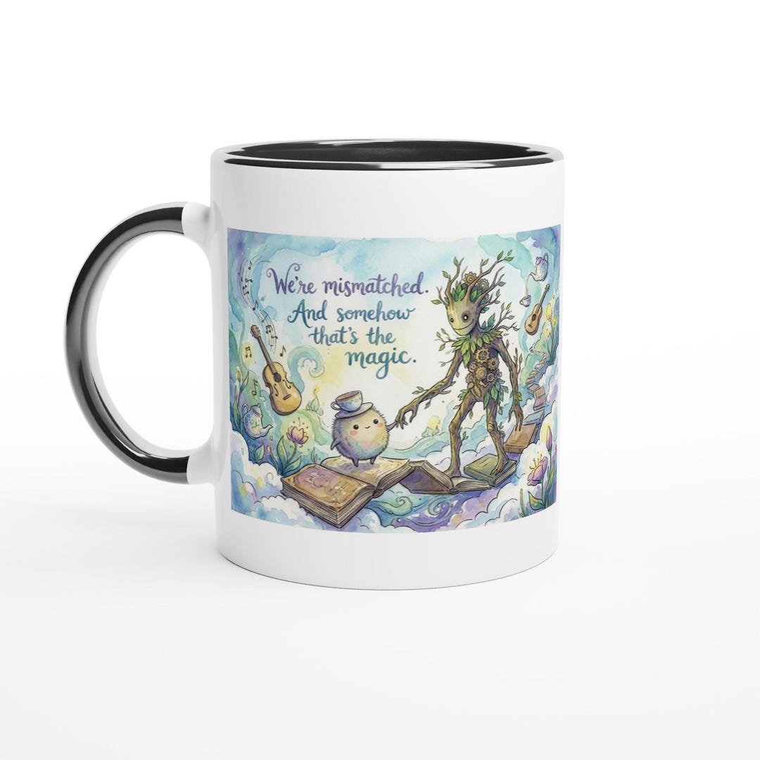 Couples Mug — “we’re Mismatched. and Somehow That’s the Magic” — Cute ...