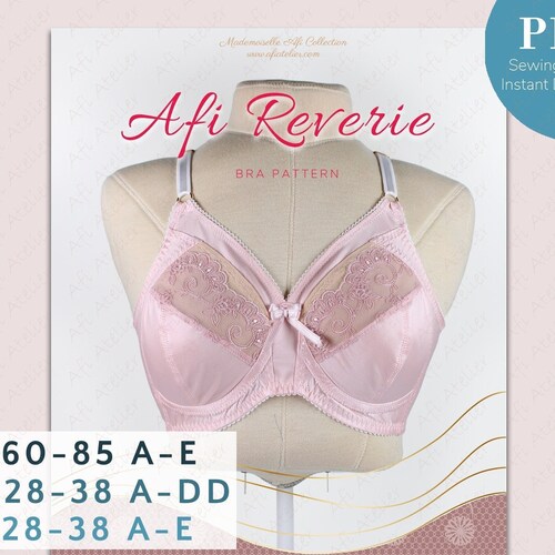 Afi Reverie Wireless Bra Sewing Pattern Package 1 Sizes - Etsy