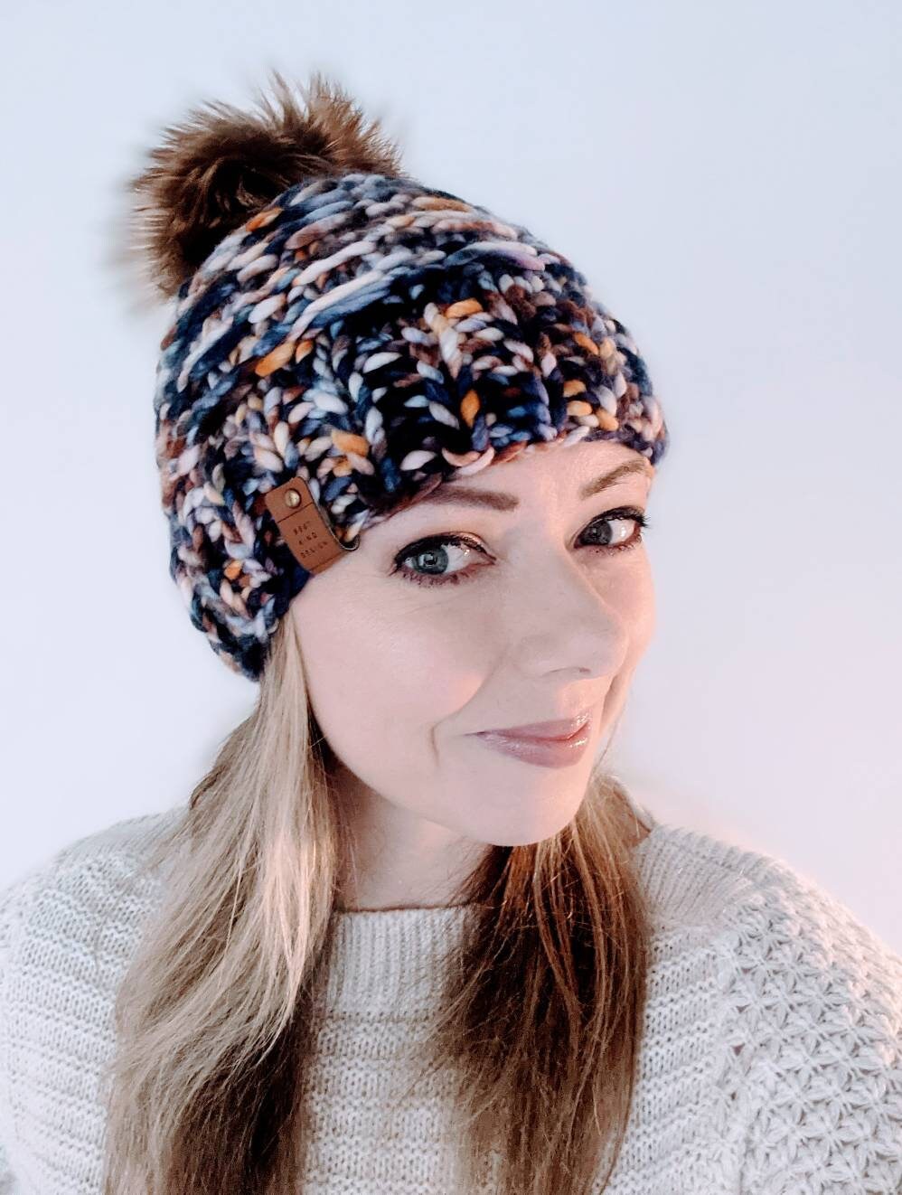 KNITTING PATTERN the Chain Link Beanie Toque - Adult Knitting Pattern ...