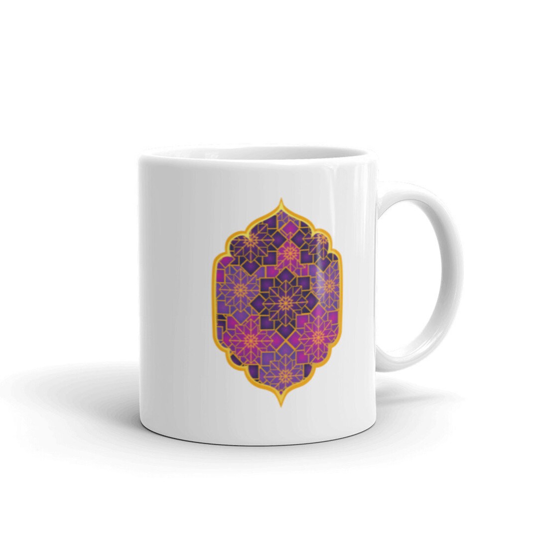 Arabesque Design Mug, Islamic Mug, Islamic Architecture, Islamic Design ...