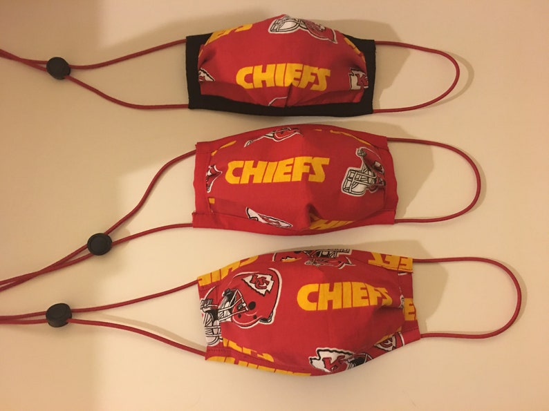 Ultimate Kansas City Chiefs Face Mask - Etsy