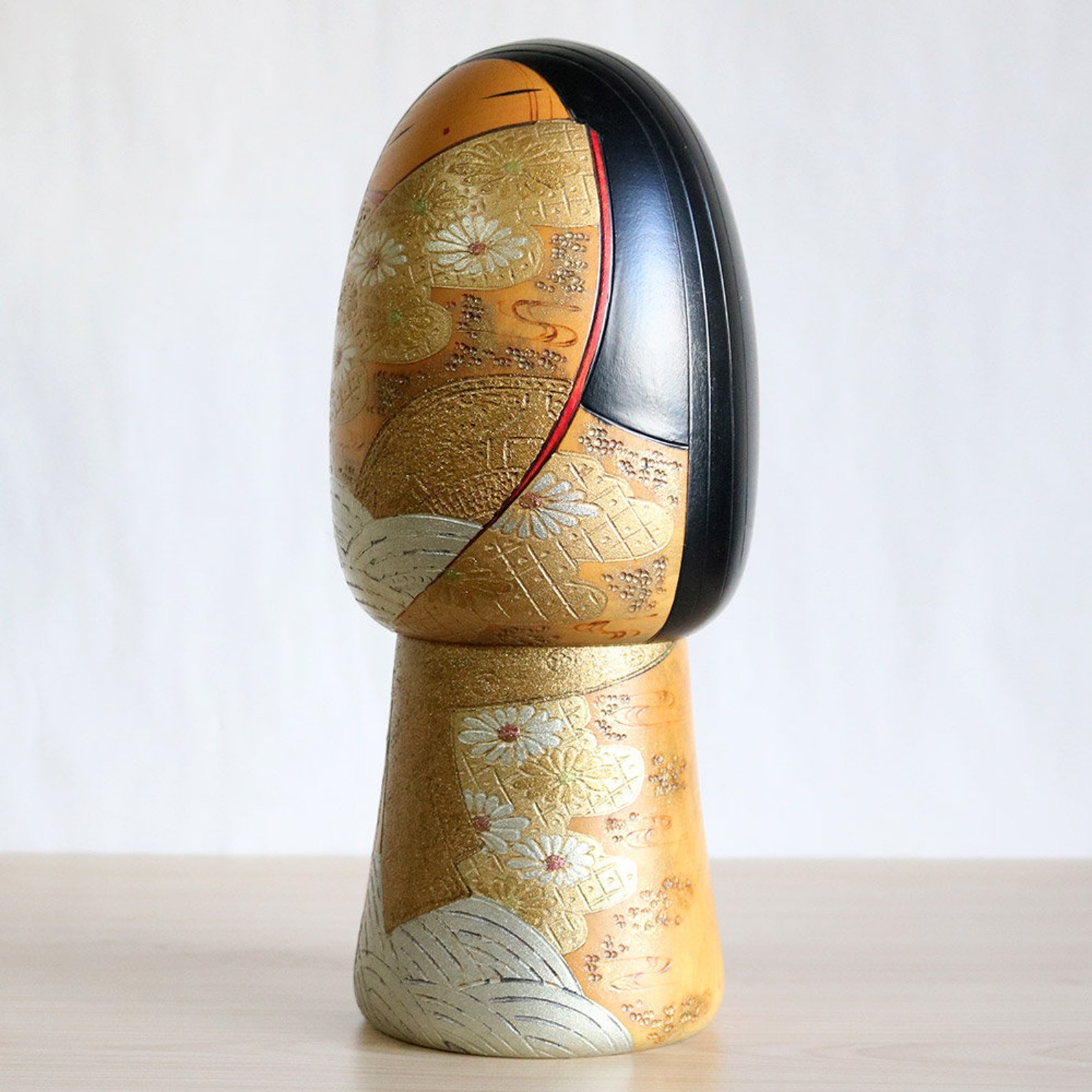 Big Kokeshi Vintage Creative Doll by Sekiguchi Toshio (31cm/12.2 Inches ...
