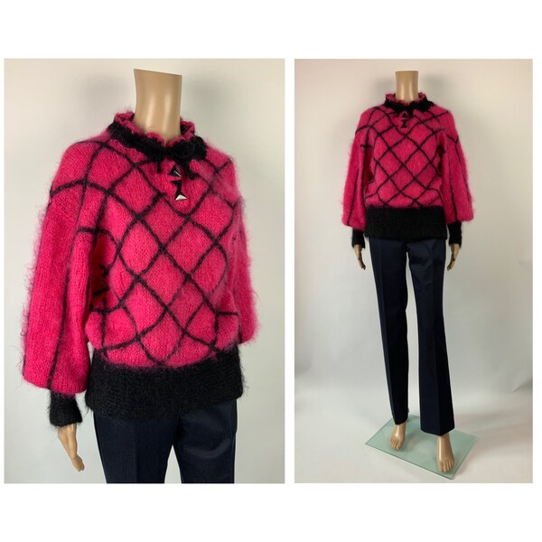 Fuzzy Pink Top - Etsy