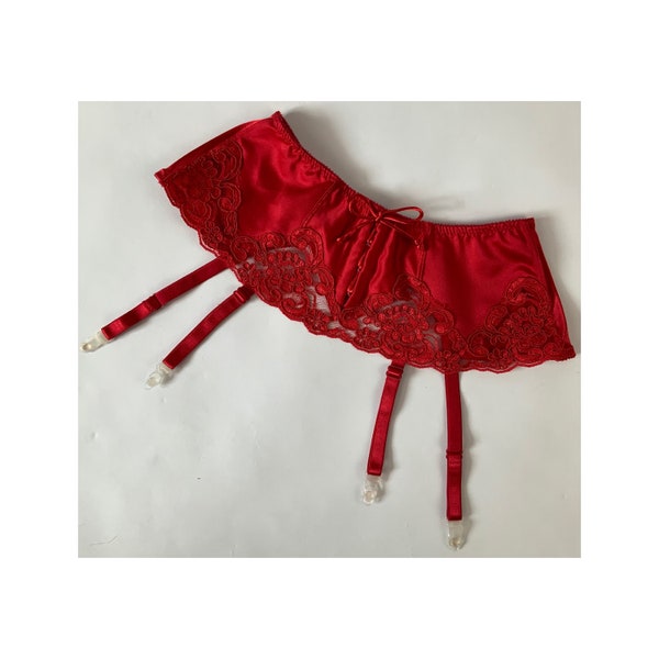 Red Girdle - Etsy