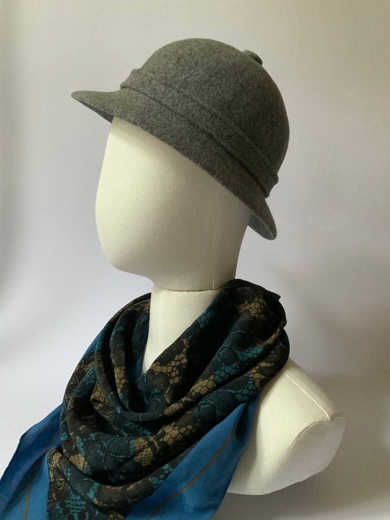 KANGOL Vintage Wool Grouser Hat / 1980's Boiled Wool | Etsy