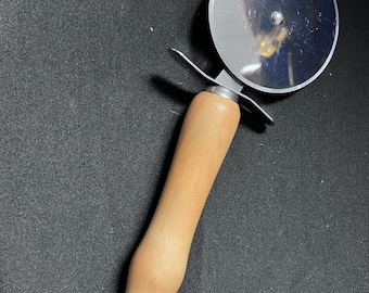 Heavy-duty Pizza Cutter With Unique Handcrafted Detachable Handle - Etsy