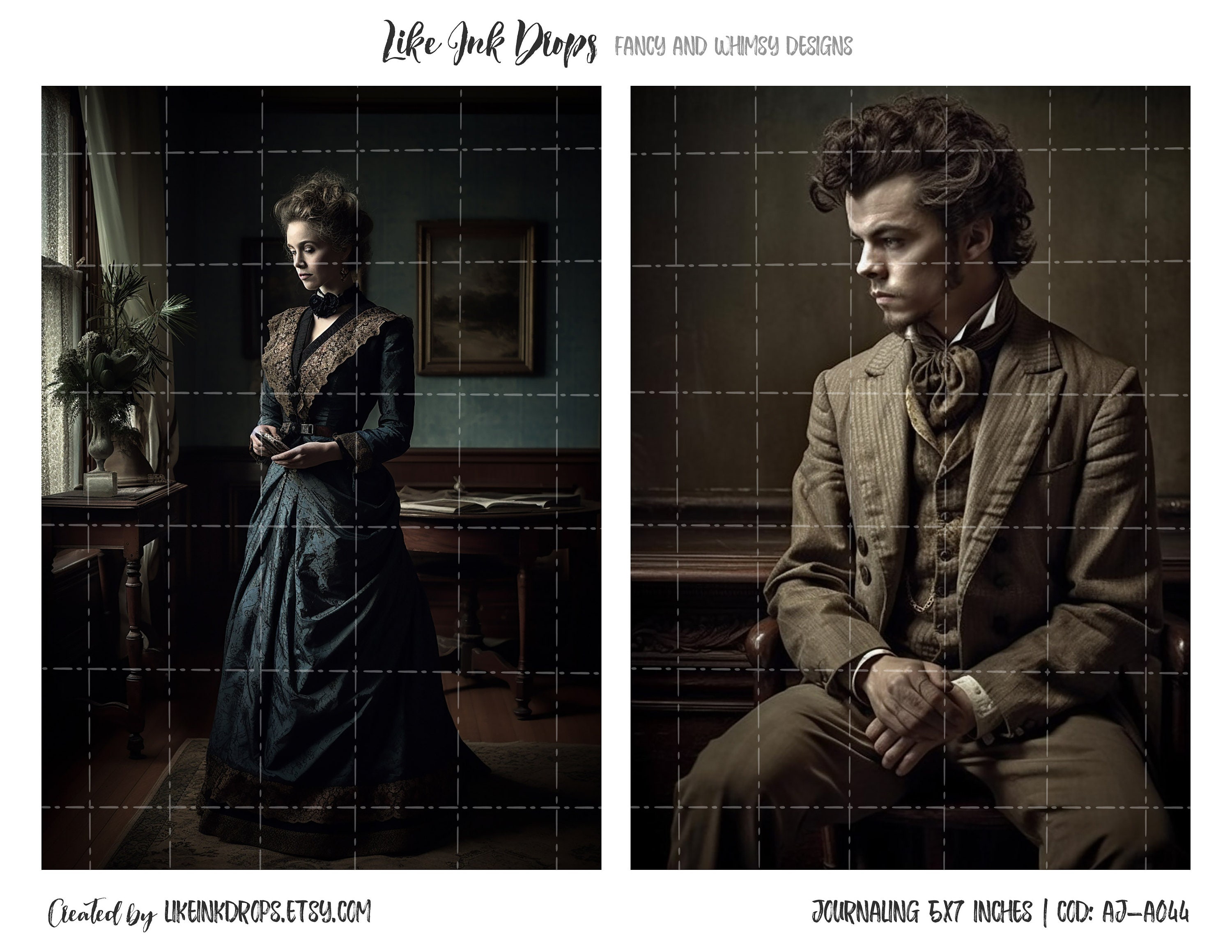Victorian Ladies and Gents Digital Collection: Atc Cards and Journaling ...