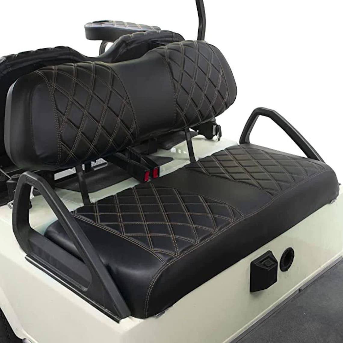 Golf Cart Seat Cover - Club Car Precedent Black - Etsy