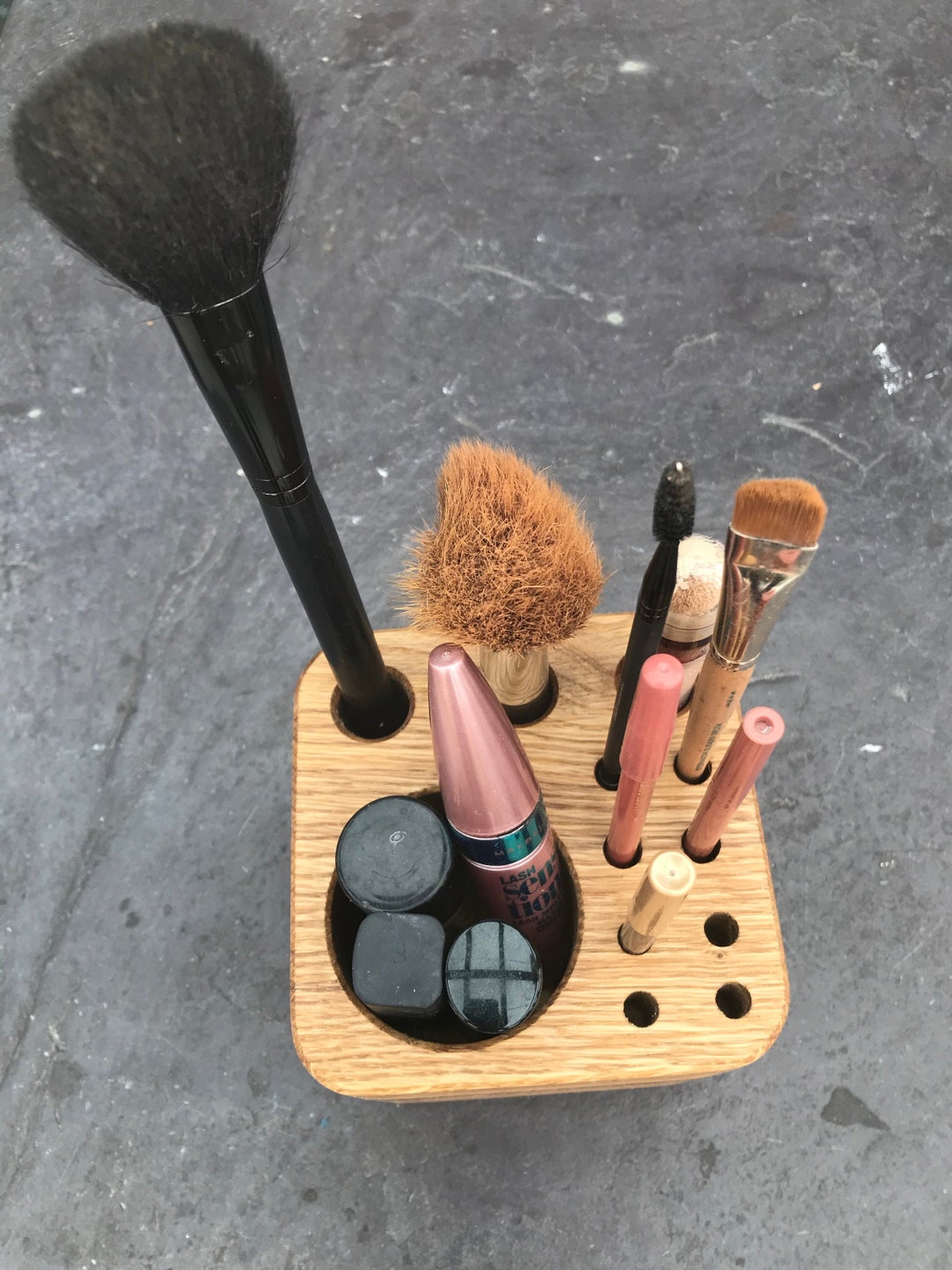 Oak Make up Station - Etsy
