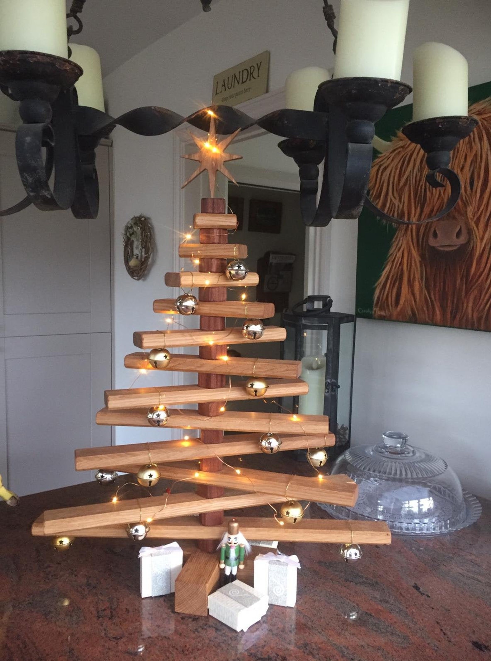 Oak Christmas Tree - Etsy UK