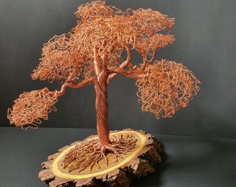 Silver Copper Gold Tree of Life, Two Trees of Valinor Inspired ...