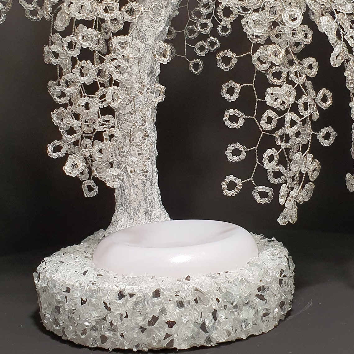 Wire Tree Sculpture Table Lamp Bedside Lamp Tree Lamp Desk - Etsy