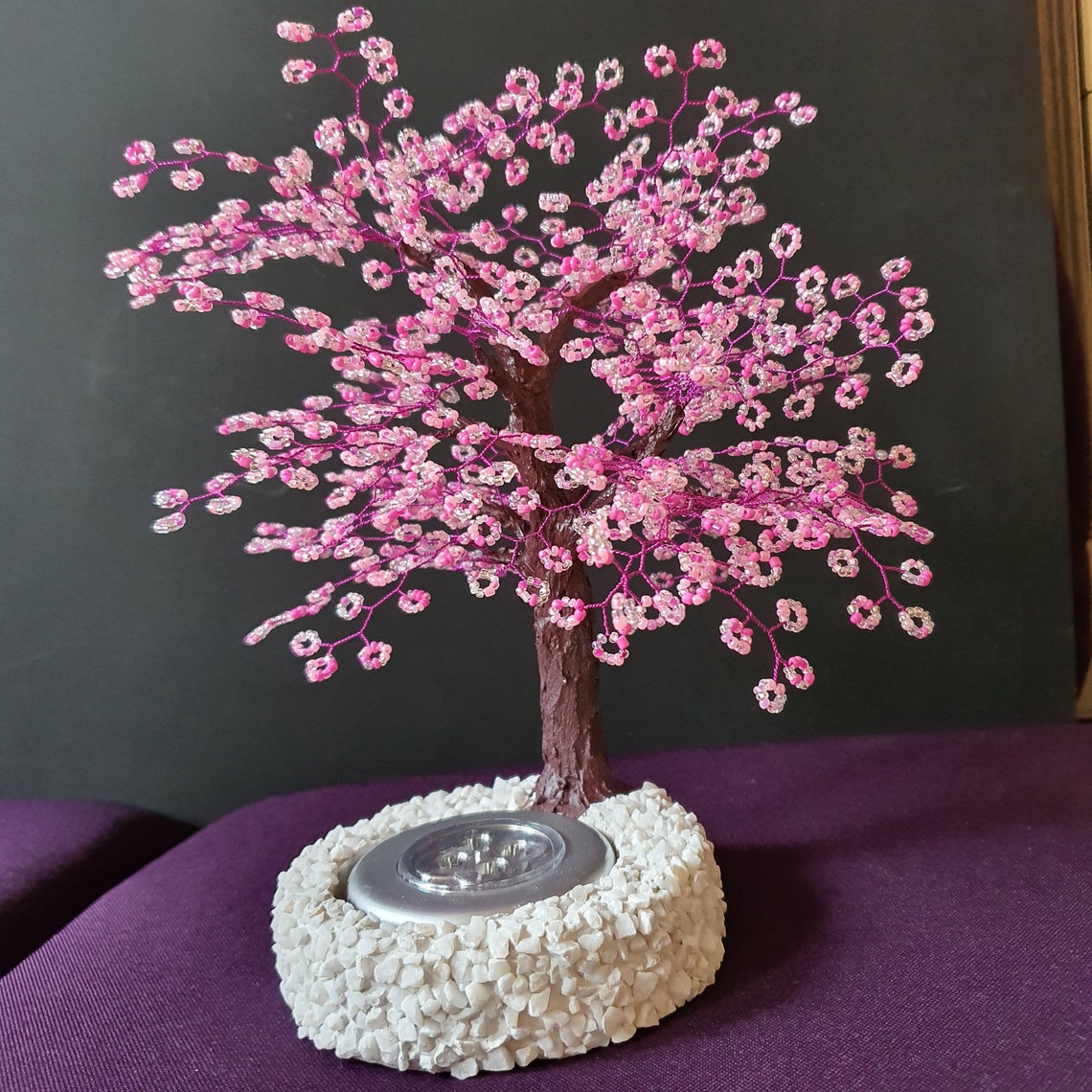 Cherry Blossom Lamp Tree Lamp Cherry Blossom Bonsai Tree - Etsy