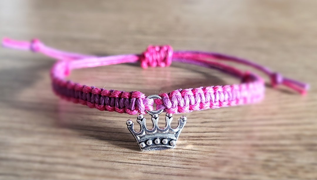 Princess Friendship Bracelet Crown Bracelet Tiara Queen Charm Royal ...