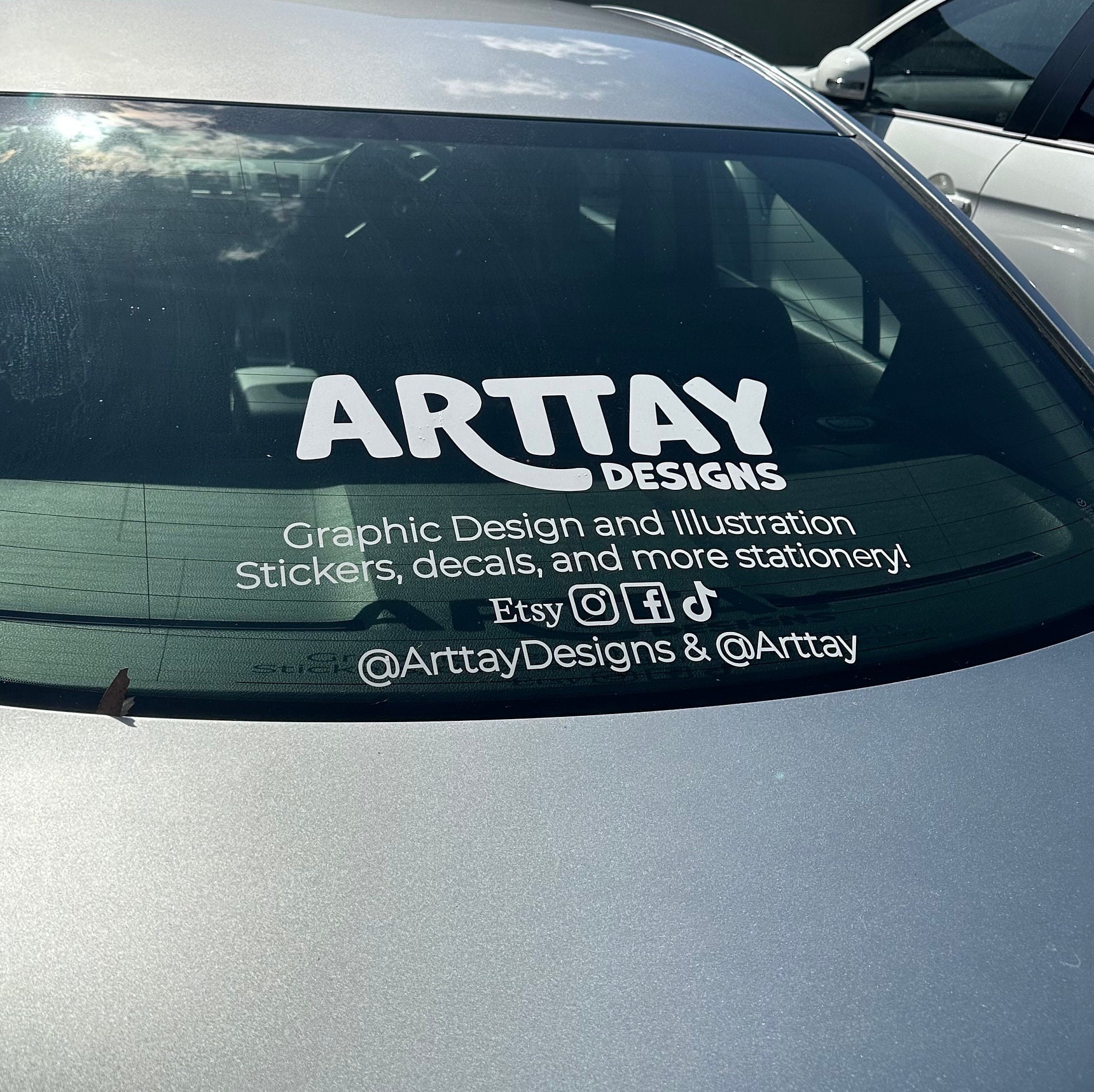 Custom Vinyl Decal Sticker Car Sticker Mirror Sticker Car - Etsy