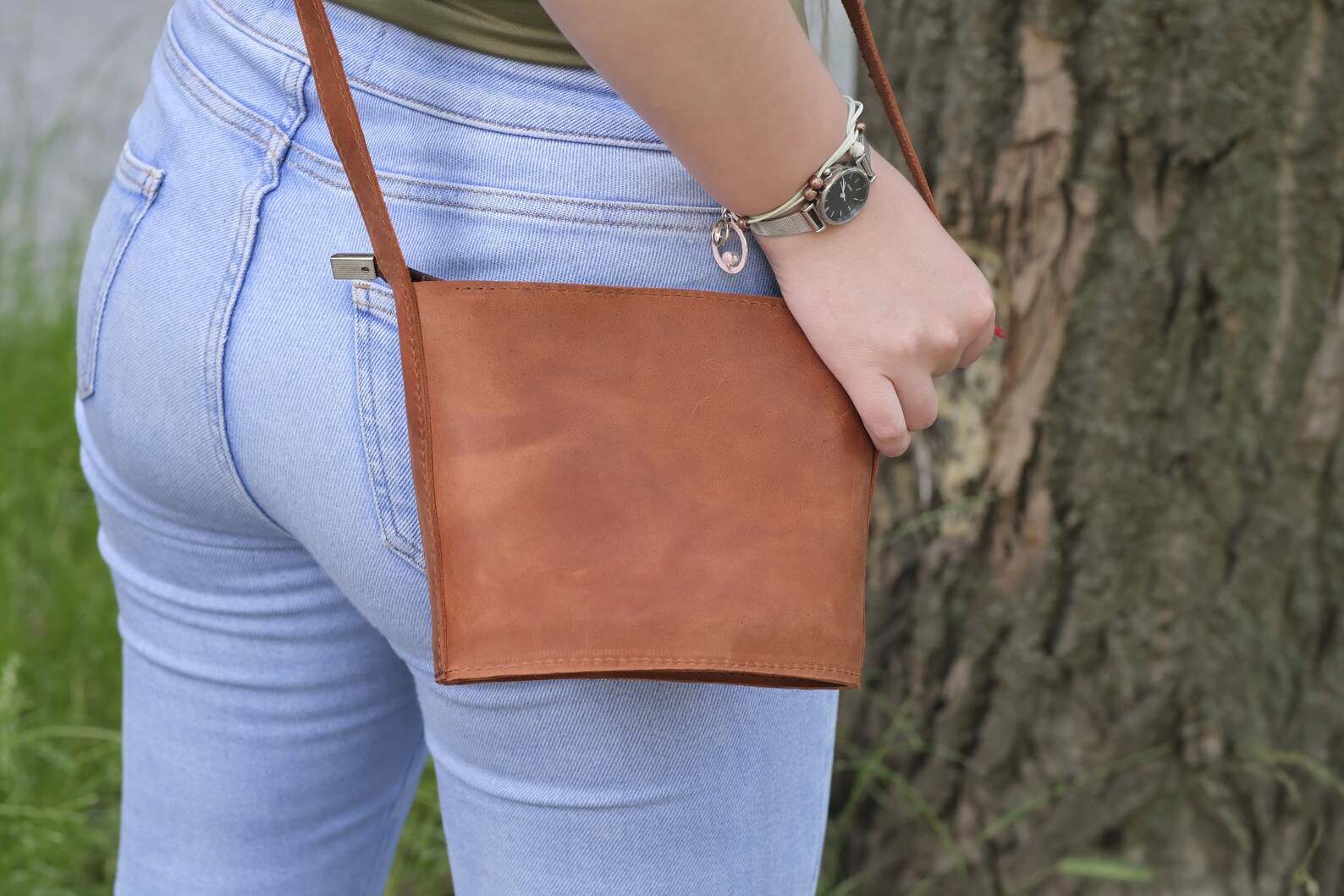 Personalized Leather Purse Leather Crossbody Bag Leather - Etsy