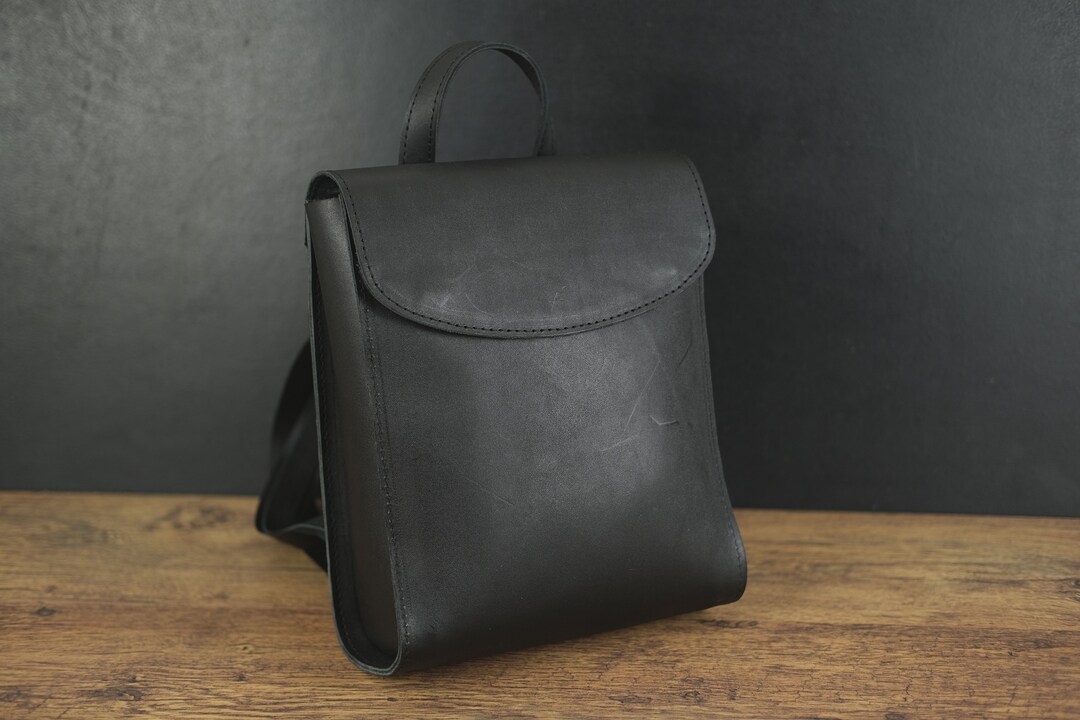 Personalized Leather Backpack for Women, Work Backpack, Leather Laptop ...