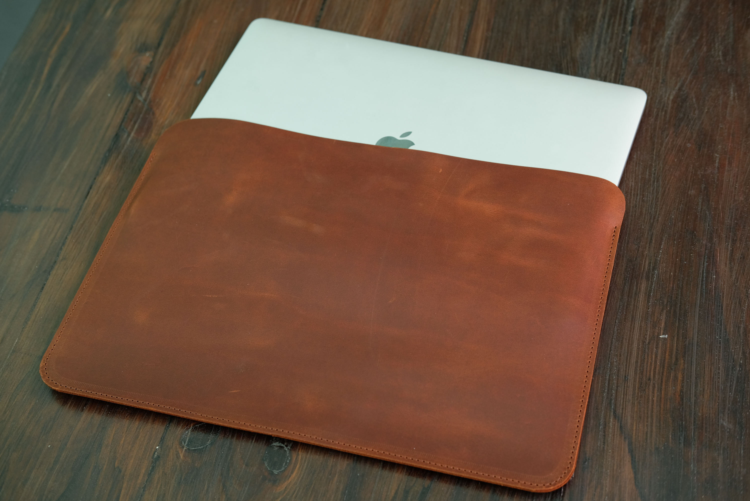 Personalized Leather Sleeve for MacBook 2020 2019 MacBook 16 | Etsy