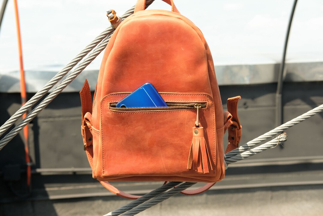 Small Leather Backpack, Leather Backpack Women, Girls Leather Backpack ...