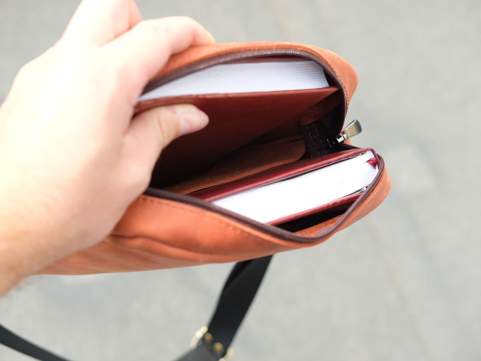 Bags for Men Mens Shoulder Bag Small Leather Bag for Men - Etsy