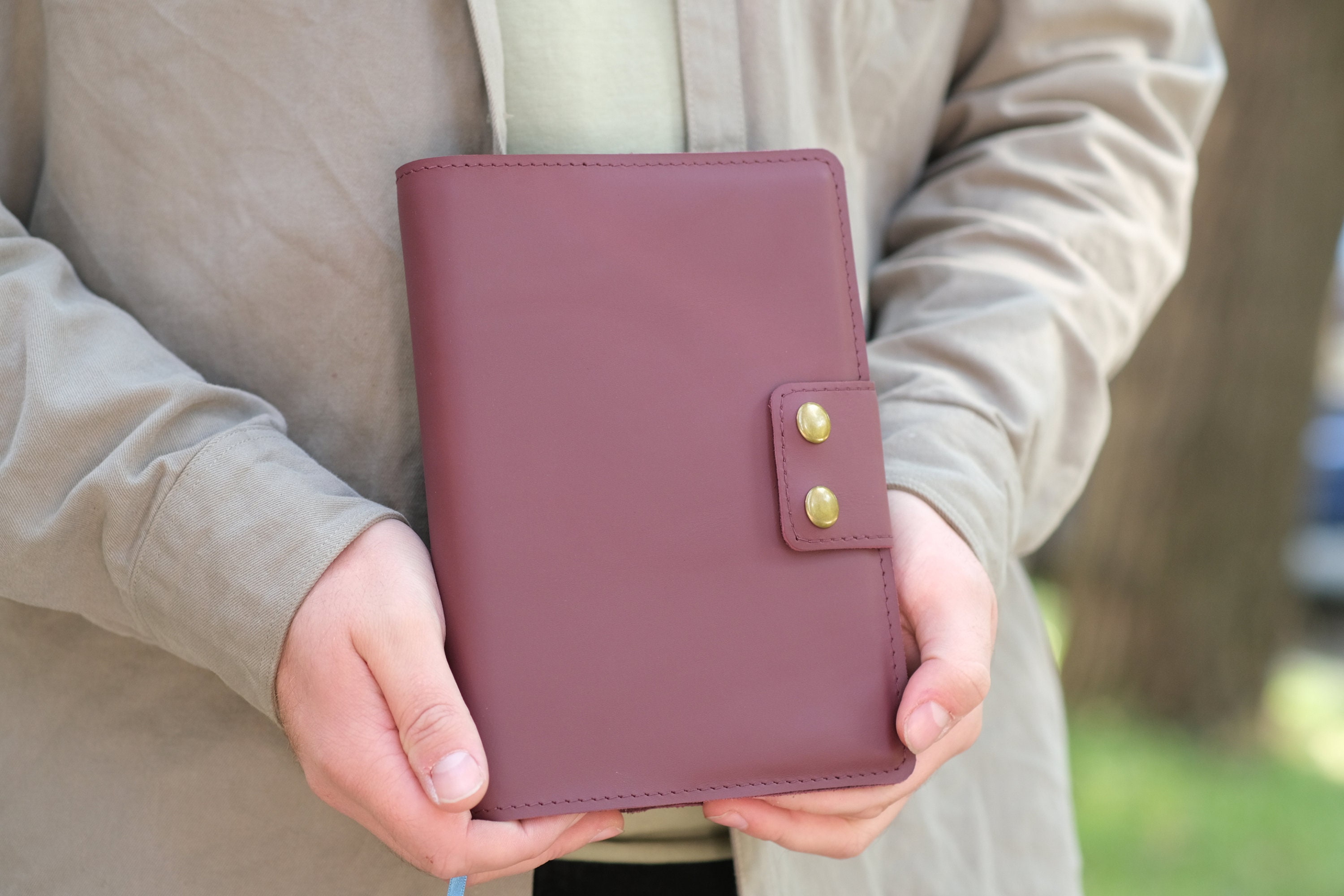 Leather Journal Cover Simple Notebook Cover A5 Bullet - Etsy