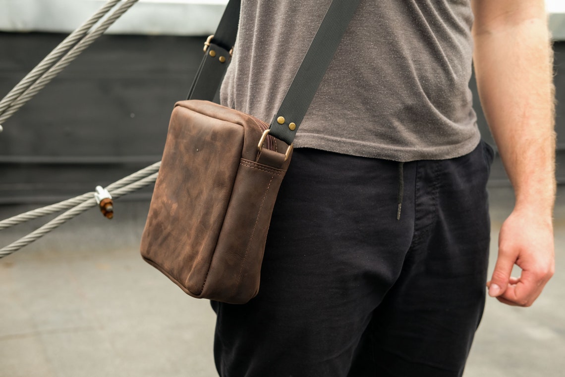 Bags For Men Men Leather Bag Shoulder Bag For Men Mens Bag Etsy