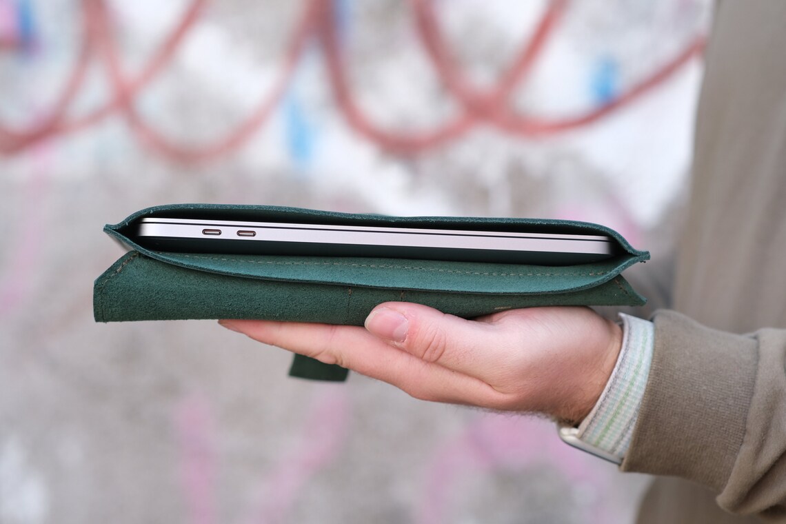 Personalized Leather Sleeve for Macbook 2020 / Macbook Pro 16 | Etsy