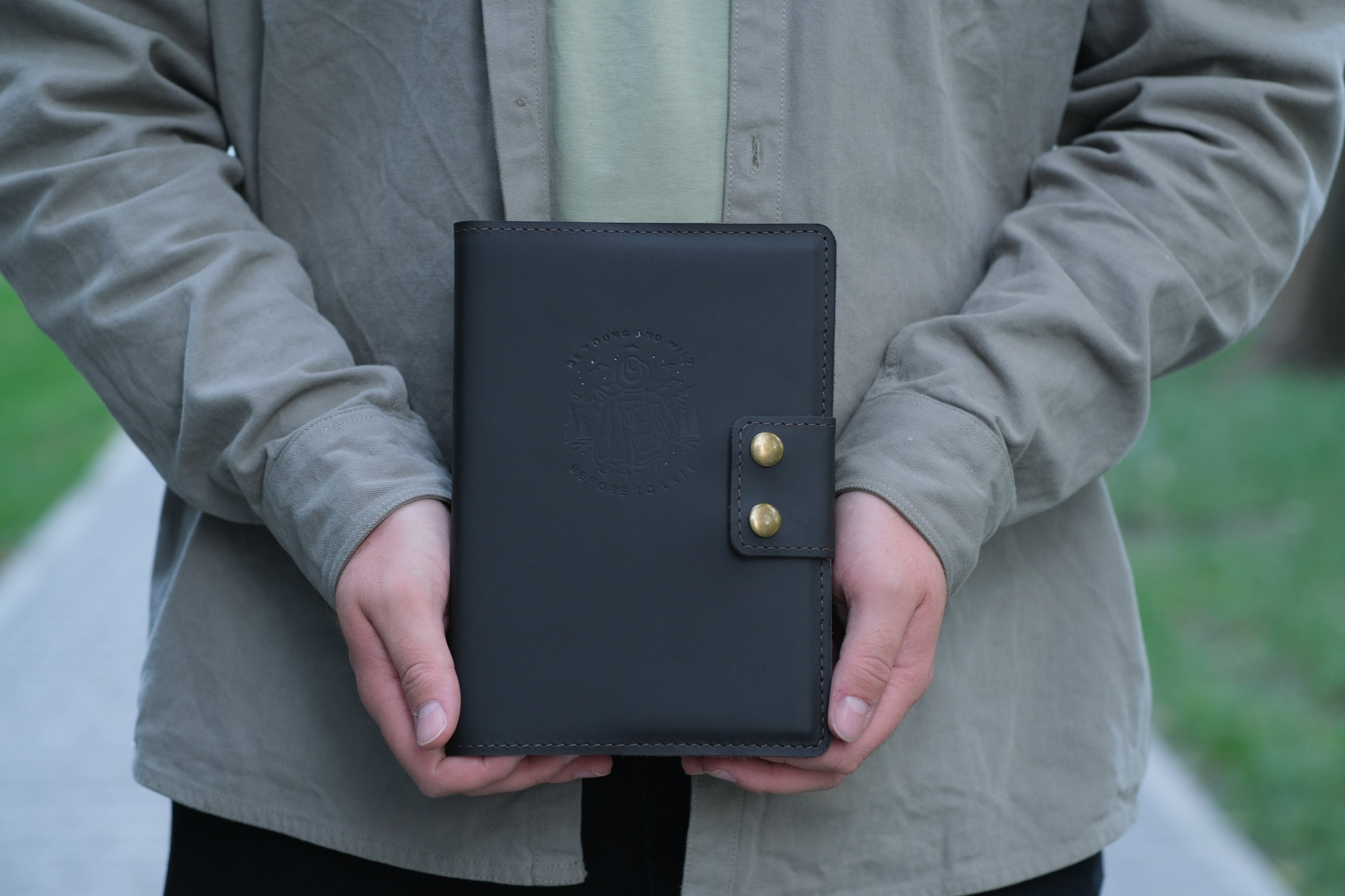 Leather Journal Cover Simple Notebook Cover A5 Bullet - Etsy