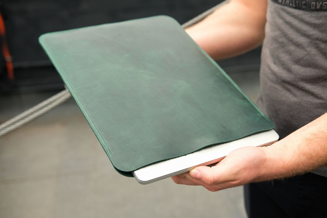 Leather Case for Macbook, Personalized Leather MacBook Sleeve ...