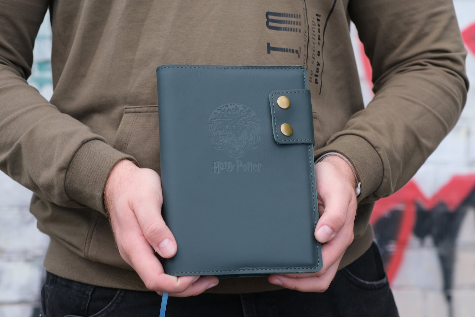 Leather Notebook Cover Vintage Leather Journal Cover A5 | Etsy