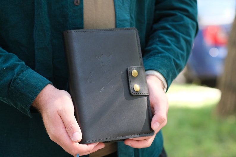 Hobonichi Leather Notebook Cover / Leather Book Cover / Leather Bible ...