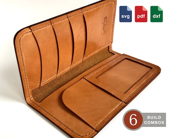 Bifold Wallet SVG - Etsy