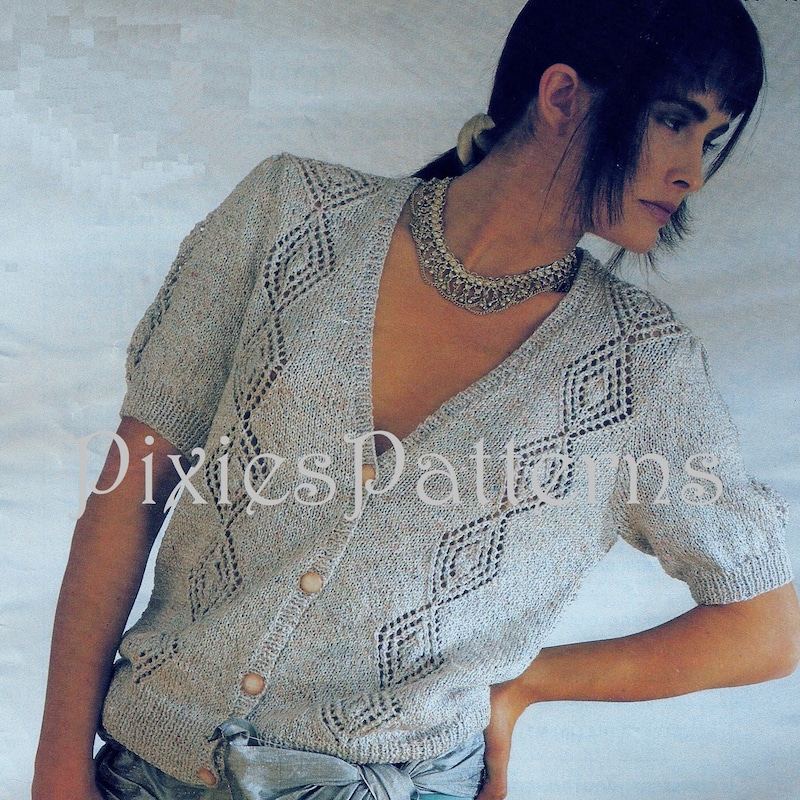 Fitted Cotton Cardigan - Etsy UK