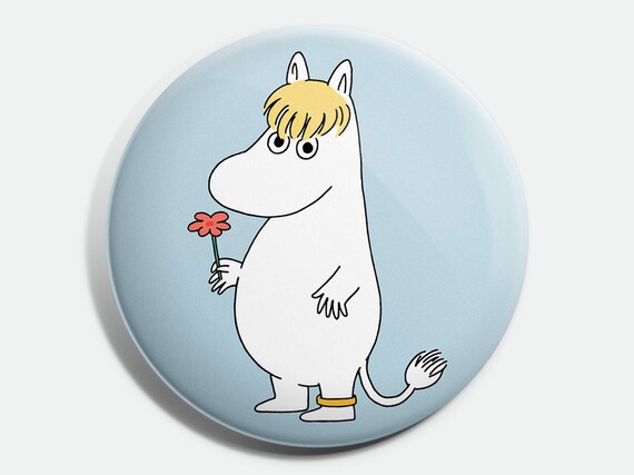 Snorkmaiden Badge Moomin badgemoom21 | Etsy UK