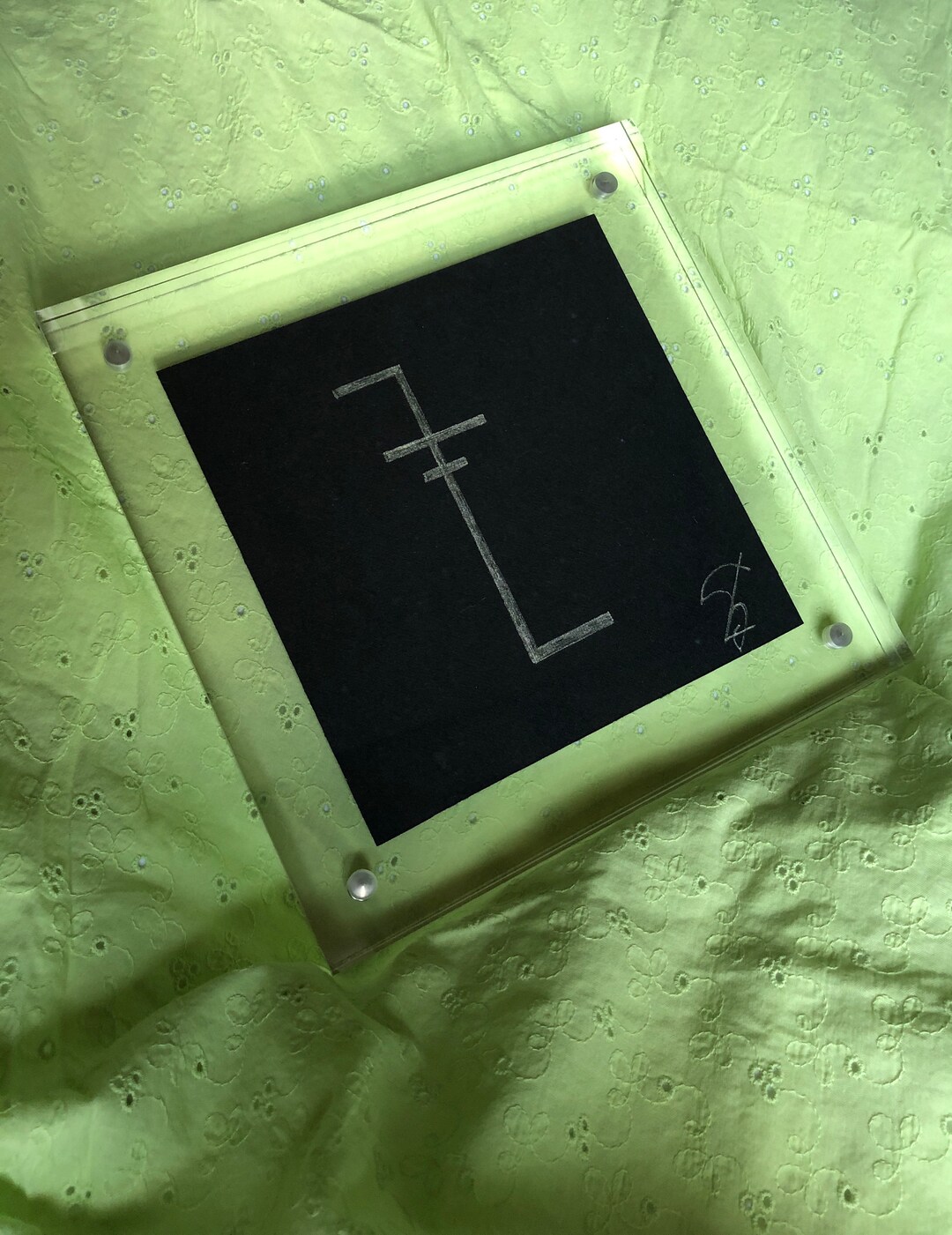 Sigil of Health Personal Sigil Magic Framed Art Handmade - Etsy