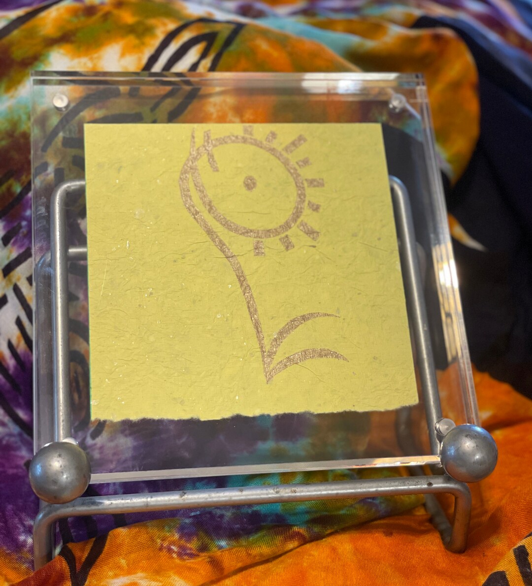 Sigil of Sunlight Personal Sigil Magic Framed Art Handmade Drawing on ...