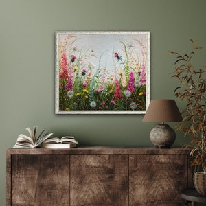 FINE ART Print-“wanderings”, Wildflower Print, Giclee Print. Made to Order Print, Wildflower ...