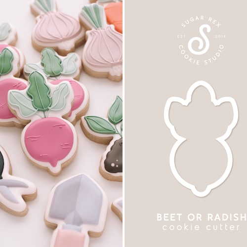 Beet or Radish Cookie Cutter - Etsy